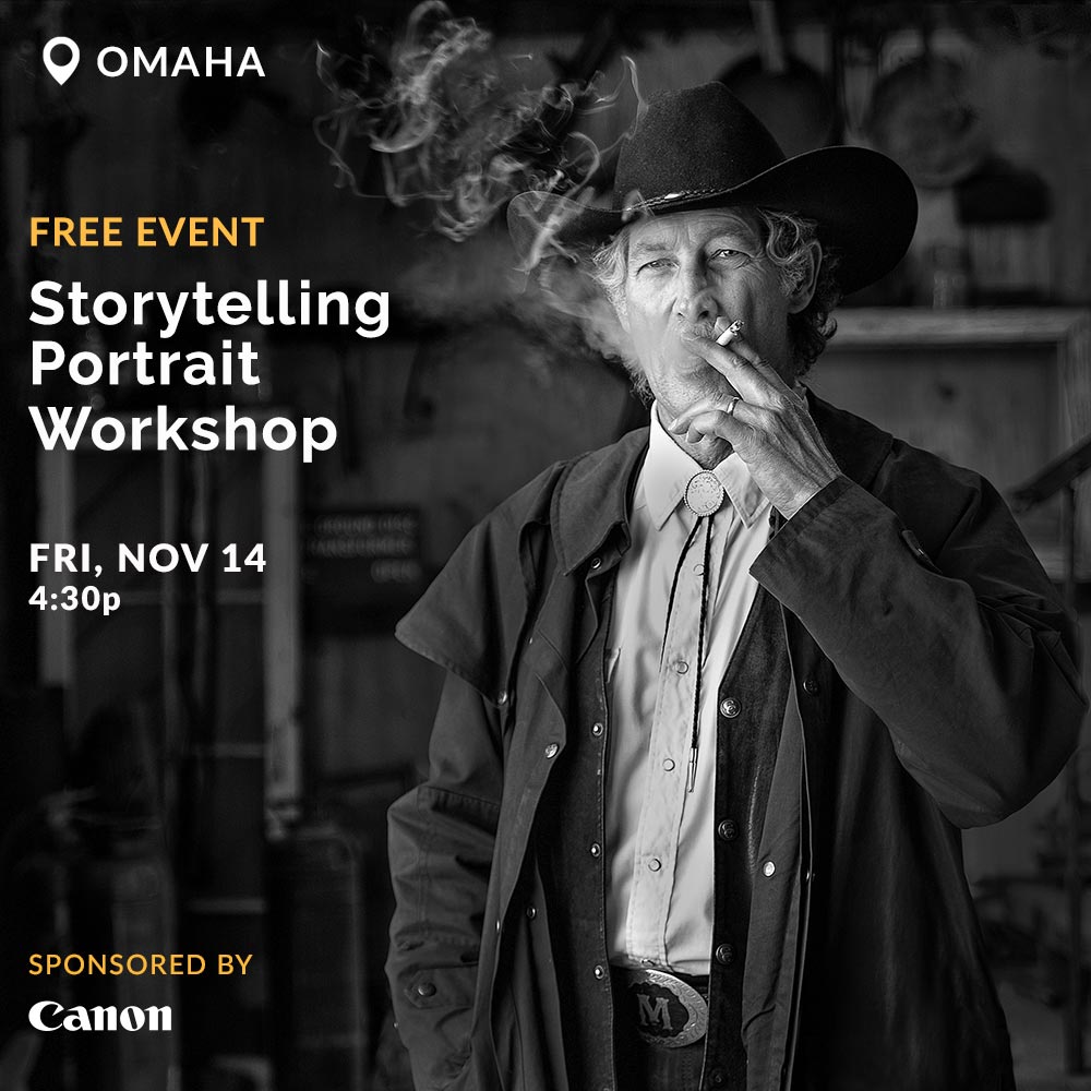 Storytelling Portrait Workshop with Canon USA | Rockbrook Camera