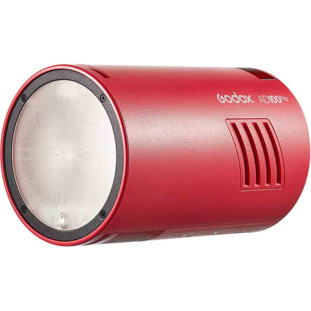 Godox AD100Pro Pocket Flash Red | Rockbrook Camera
