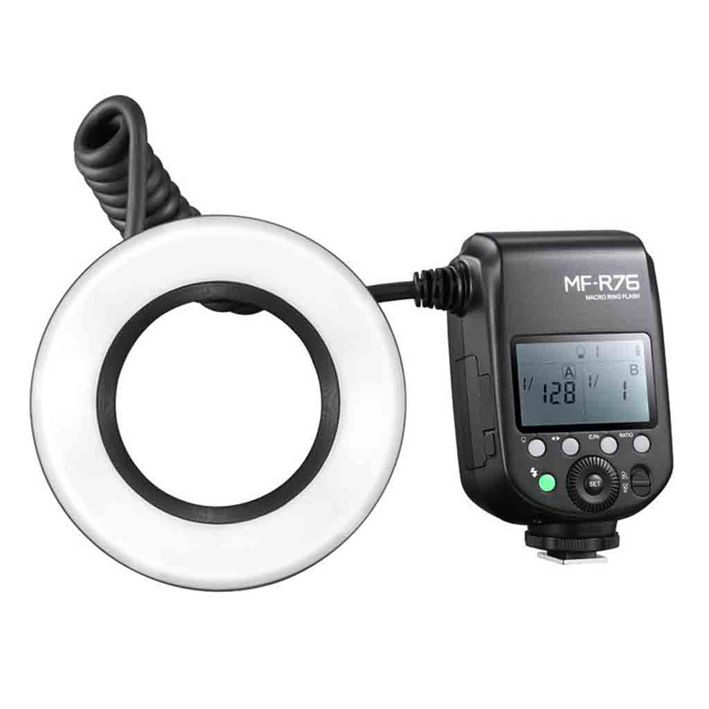 Godox MF-R76C TTL Macro Ring Flash Nikon | Rockbrook Camera