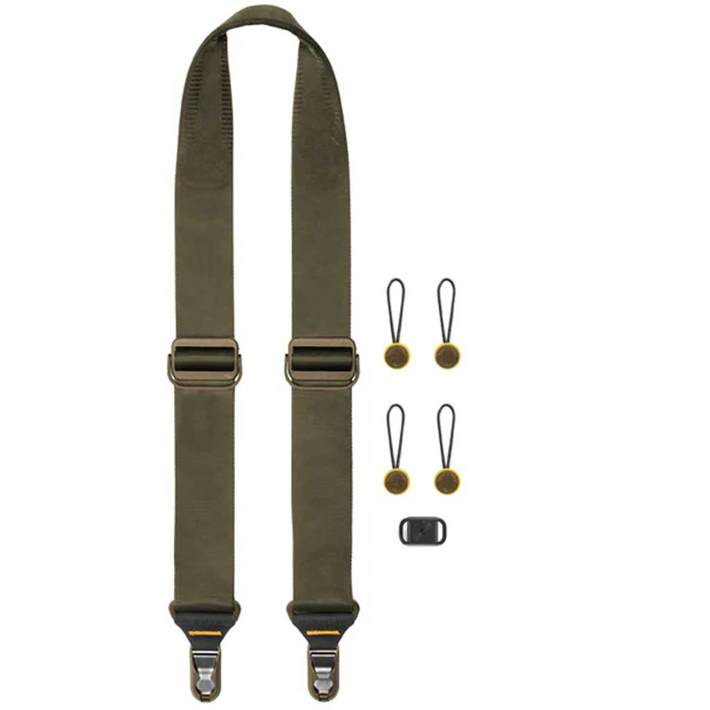 Peak Design Slide Quick-Release Camera Strap | Kelp | Rockbrook Camera