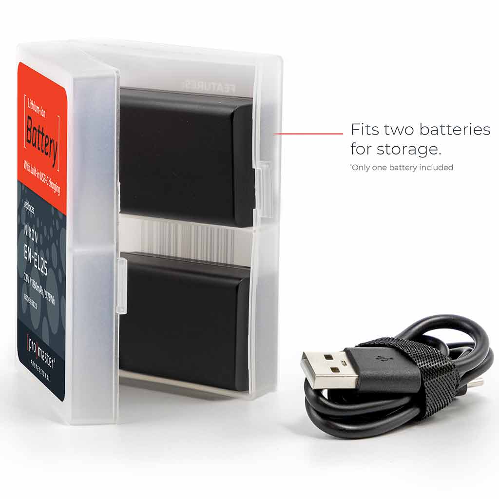 Promaster EN-EL25 USB-C Battery Nikon | Rockbrook Camera
