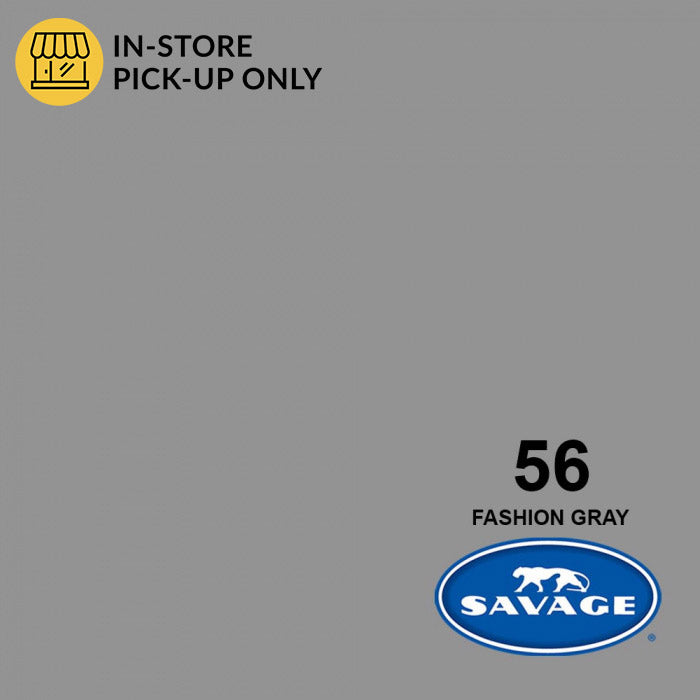 Savage 107" Fashion Gray Seamless Background Paper | Rockbrook Camera