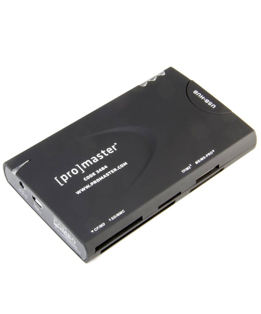 Promaster 3484 USB 2.0 Universal Card Reader | Rockbrook Camera