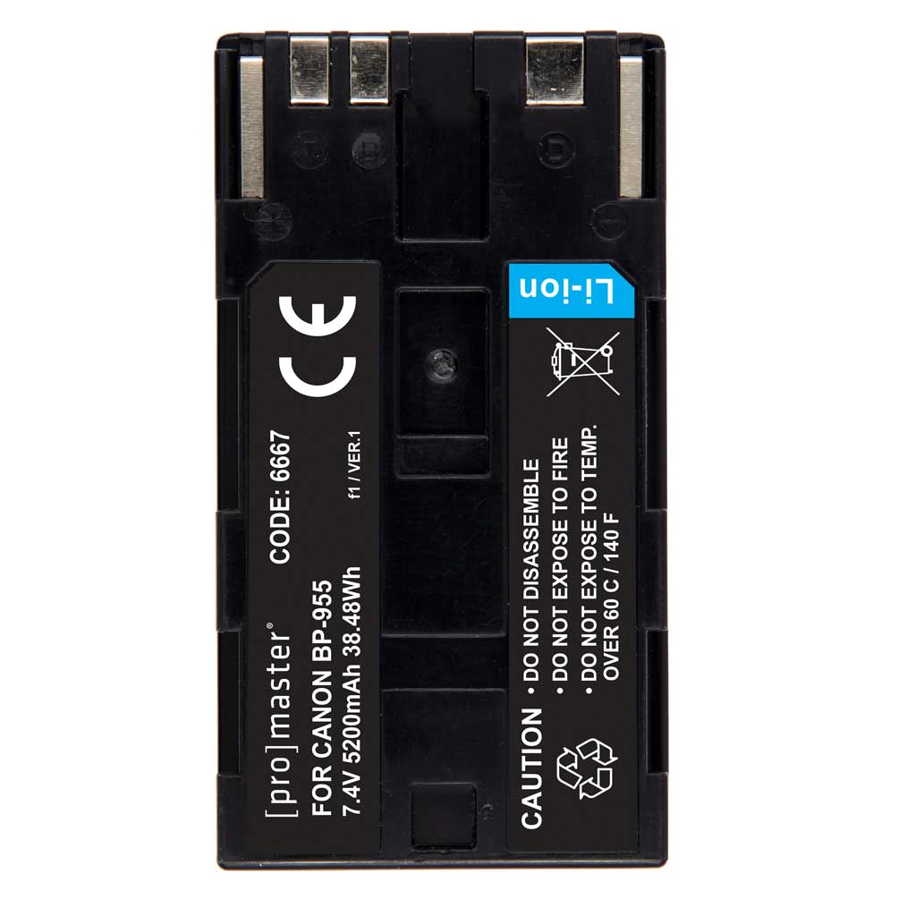 Promaster BP-995 Canon Battery | Rockbrook Camera